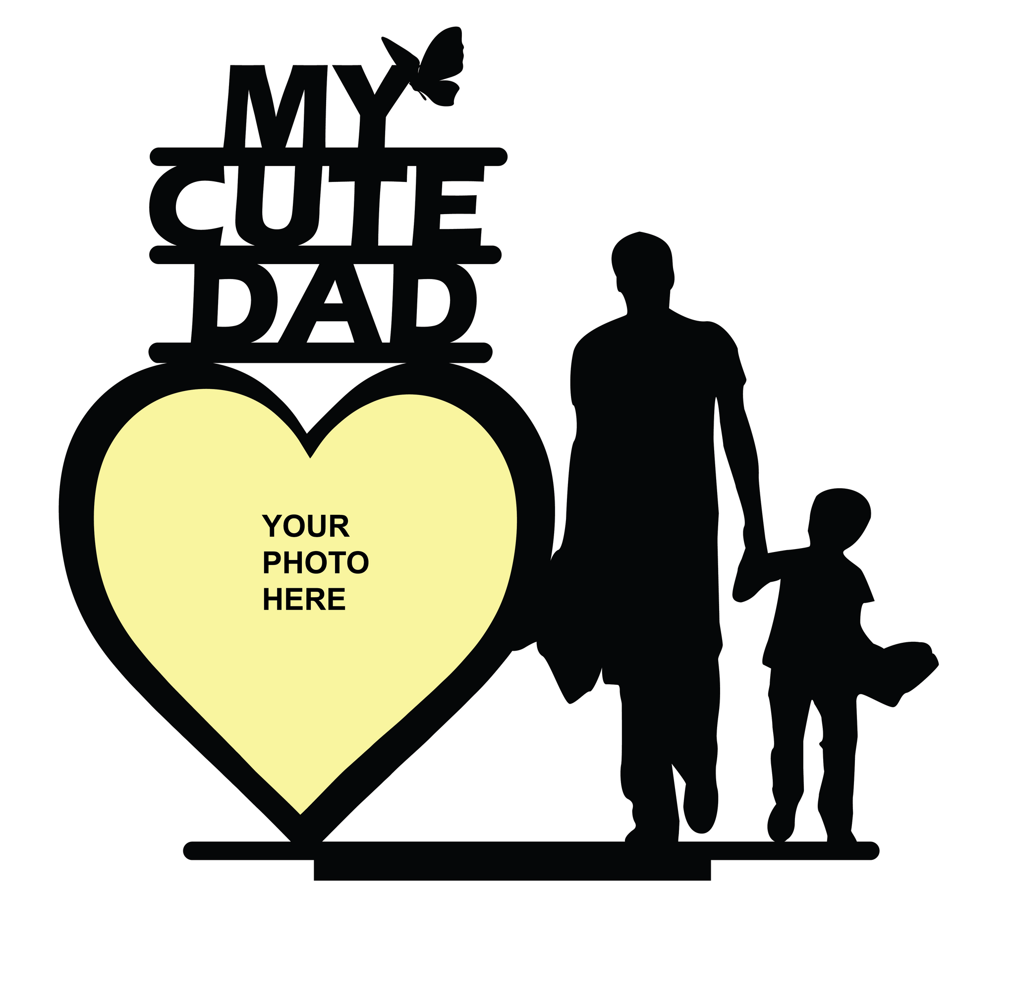 My Cute Dad Stand Frame – Next Print
