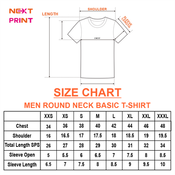 Printed Jersey's Round Neck Half Sleeves – Next Print
