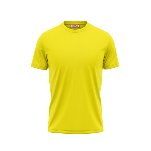 Plain Roundneck Yellow Tshirt – Next Print