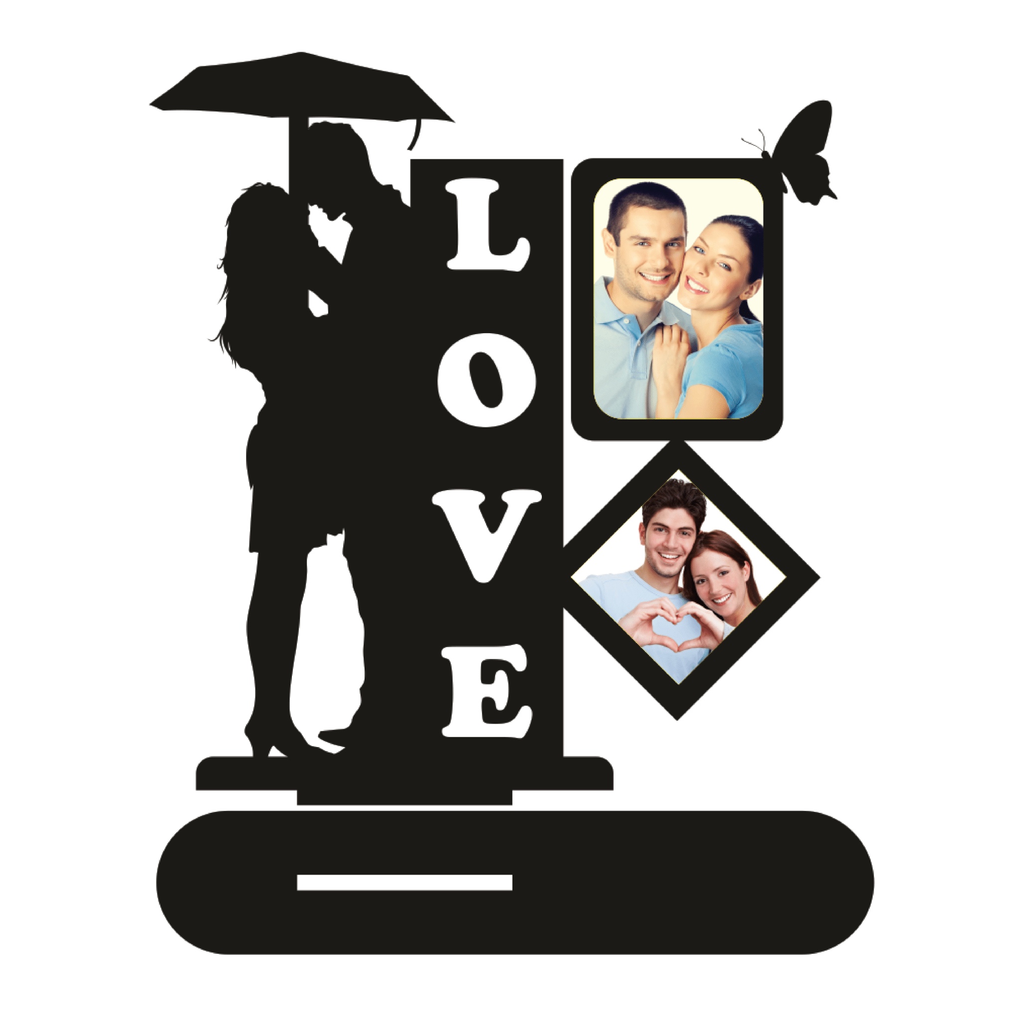 BEST COUPLE LOVE STAND FRAME – Next Print