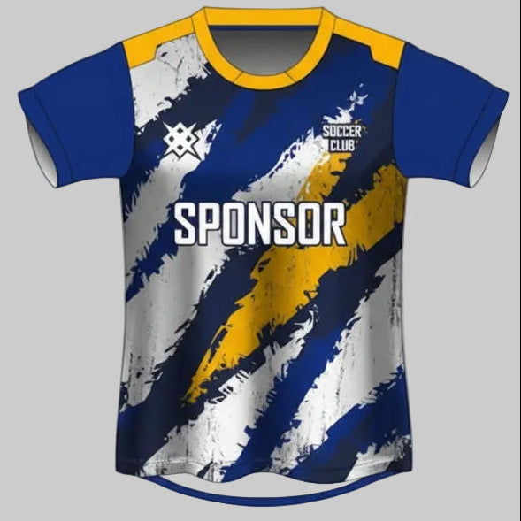 Next Print Athletic Jersey Textures Professional Football Shirt Templa