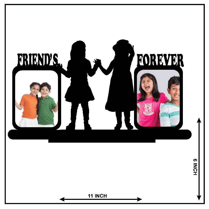 FRIENDS FOREVER DOUBLE IMAGE STAND FRAME – Next Print
