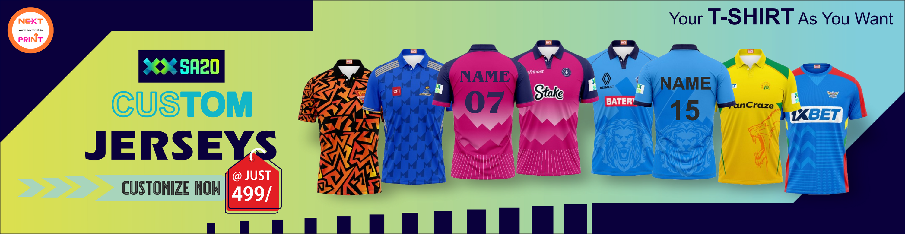 T Shirt Manufactures – Next Print