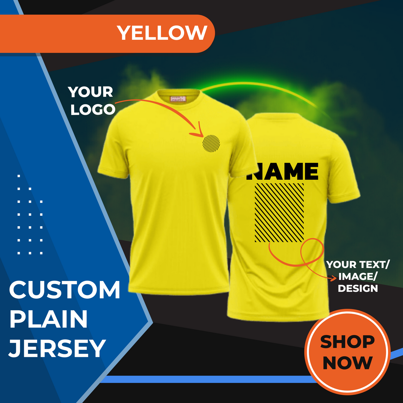 Custom Plain Jerseys – Next Print