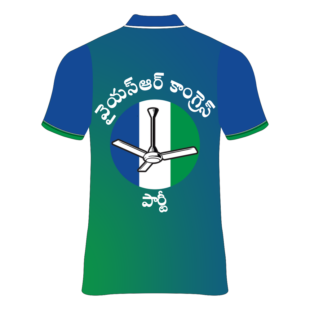 YSRCP ALL OVER PRINTED T-SHIRT. – Next Print