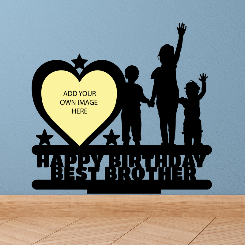 Happy Birth Day Best Brother Stand Frame. – Next Print
